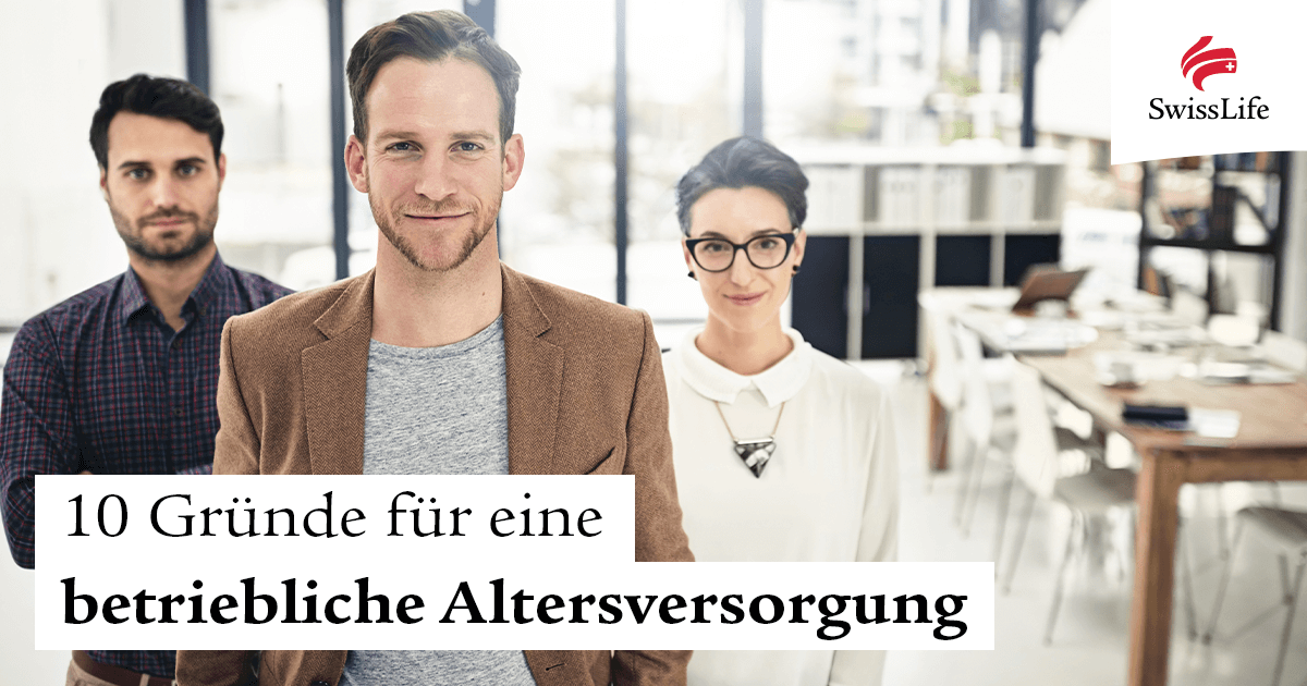 bAV: Vorteile für Unternehmen und Mitarbeitende